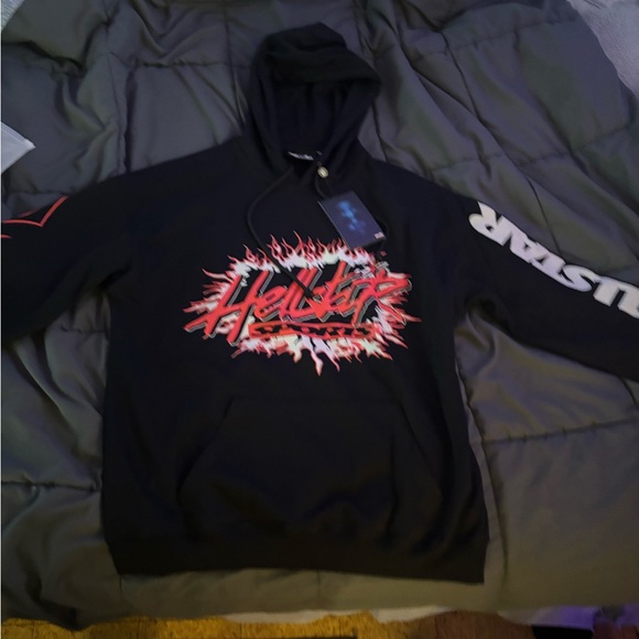 Hellstar | Jackets & Coats | Black Hellstar Graphic Hoodie | Poshmark